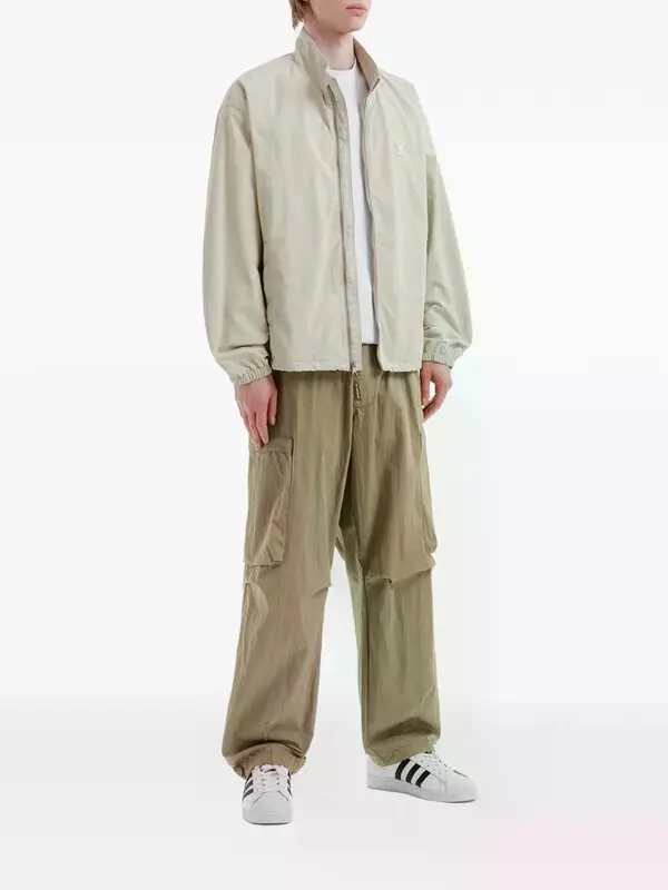 CHOCOOLATE Elasticated-waistband Cargo Pants - Neutrals