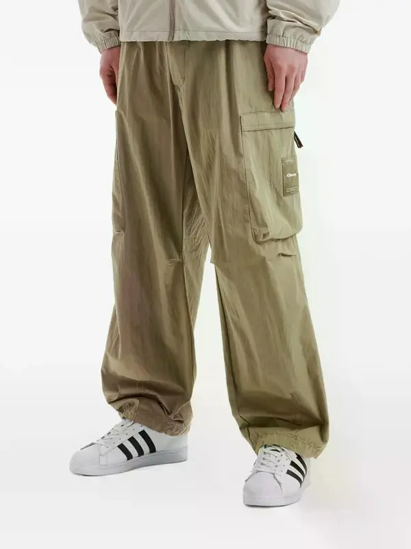 CHOCOOLATE Elasticated-waistband Cargo Pants - Neutrals