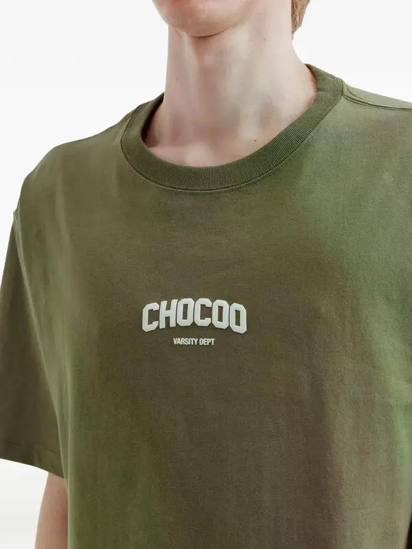 CHOCOOLATE Logo-print T-shirt - Green