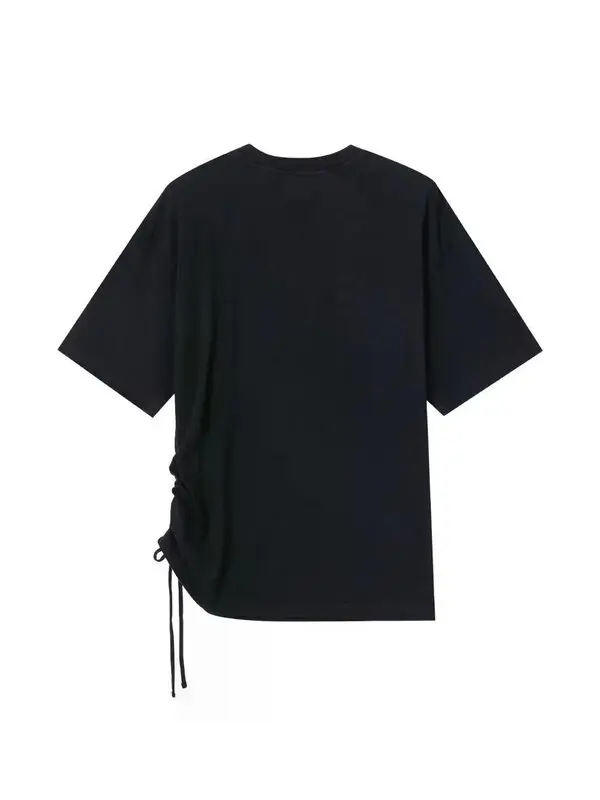Izzue Graphic-print T-shirt With Drawstring Detail