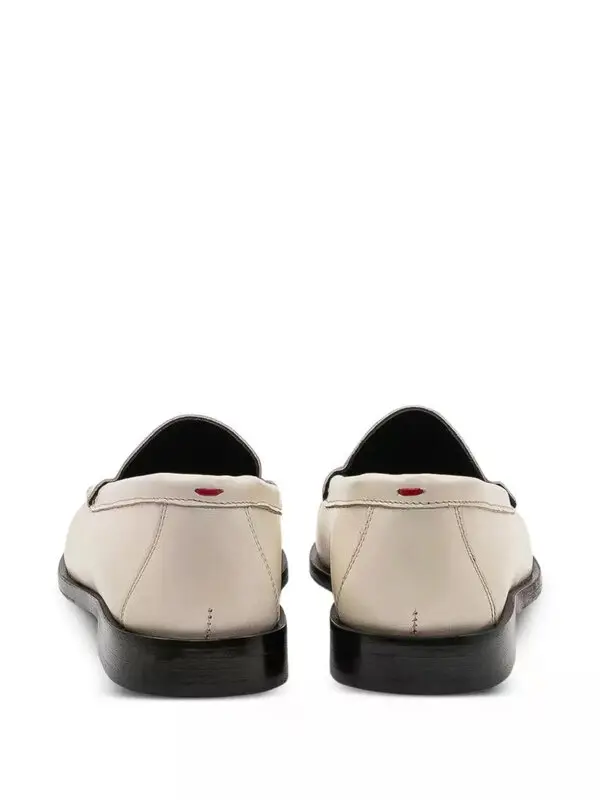 AeydĒ Arthur Leather Loafers - Neutrals