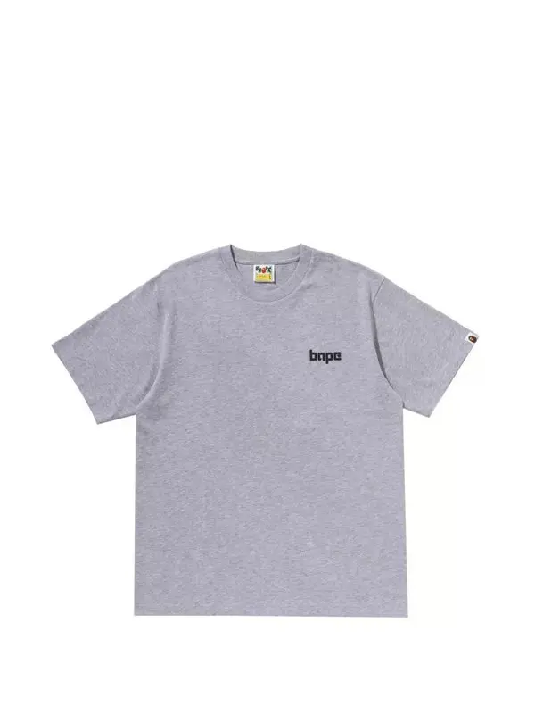 A BATHING APE Logo-print T-shirt - Grey