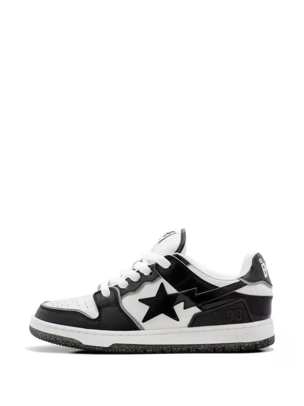A BATHING APE Sk8 Sta Lace-up Sneakers - White