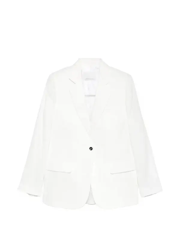 NINE:INTHE:MORNING Bella Single-breasted Blazer - White