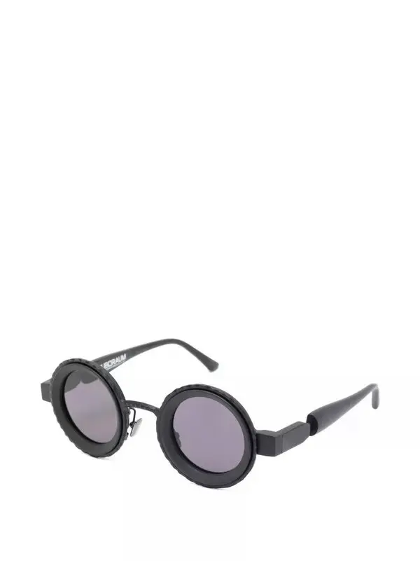 KUBORAUM Maske Z3 Round-frame Sunglasses - Black