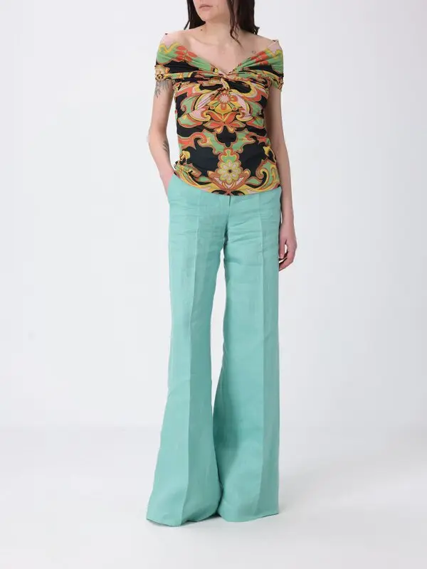 Etro Off-the-shoulder Printed Top