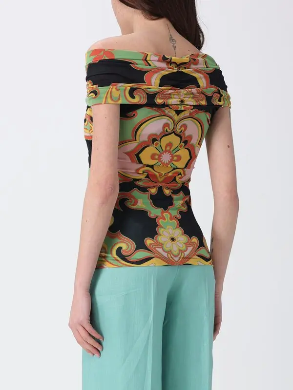 Etro Off-the-shoulder Printed Top