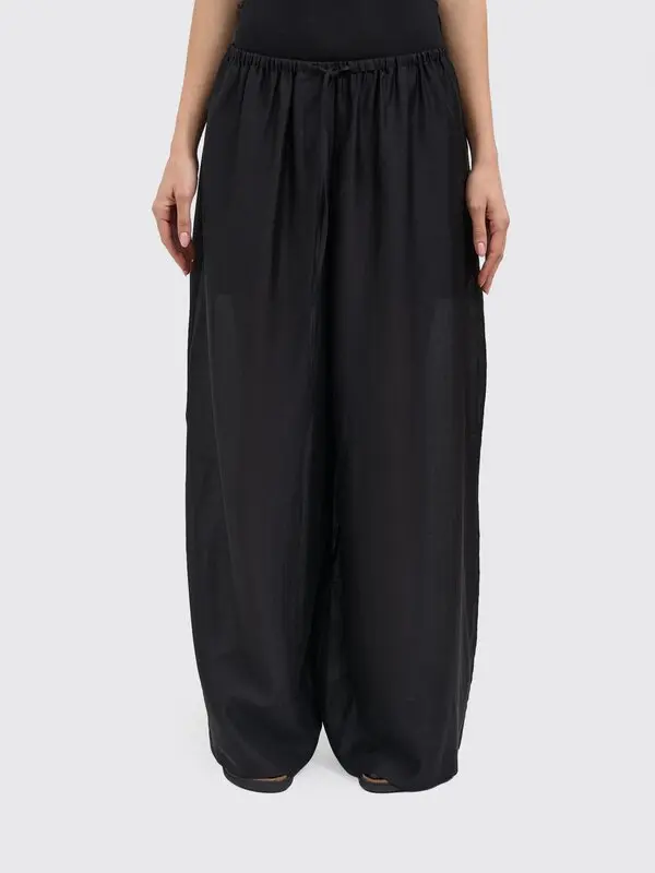 ENTIRE STUDIOS Wide Leg Trousers - Black
