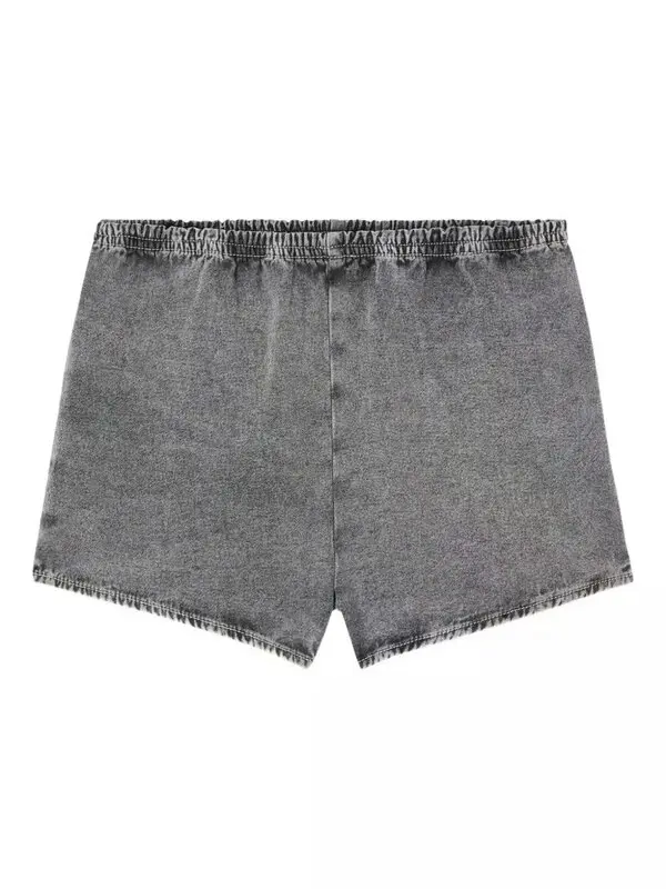 American Vintage Jazy Elasticated Patch-pocket Shorts