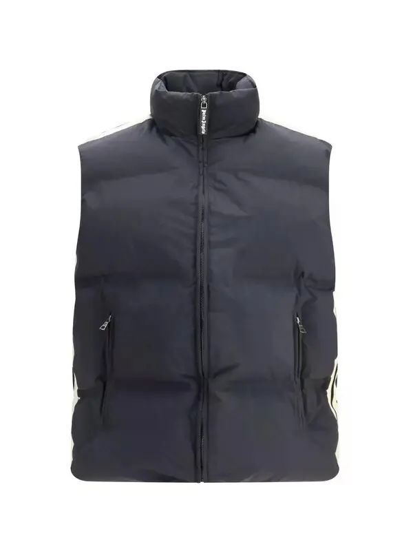 Palm Angels Logo Down Vest - Blue