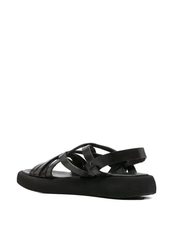 BRADOR Leather Strappy Sandals