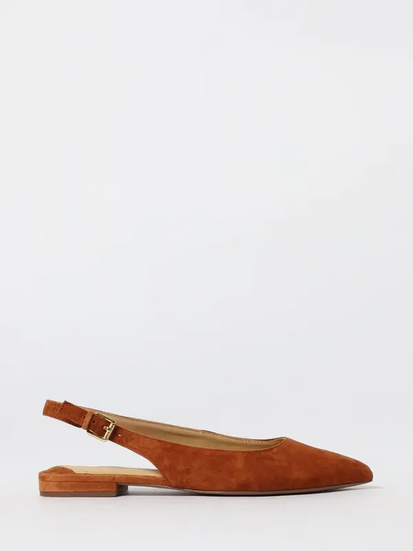 Ralph Lauren Ballet Flat - Brown