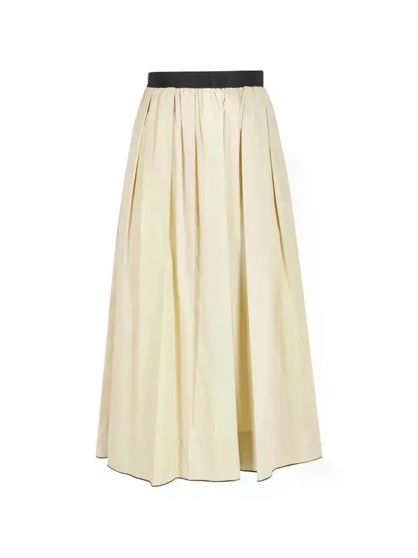 TELA Pleated Maxi Skirt - Neutrals