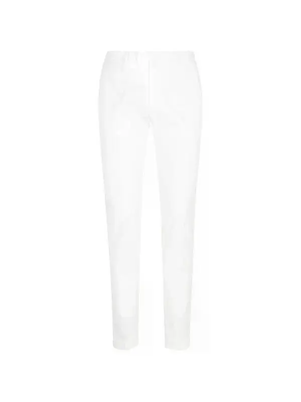 BRIGLIA 1949 Belt-loops Trousers - White