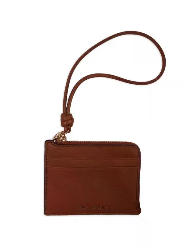 Michael Kors Small Jet Set Card Case - Brown