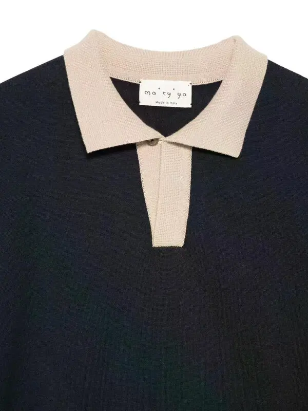 MA'RY'YA Short-sleeved Polo Shirt