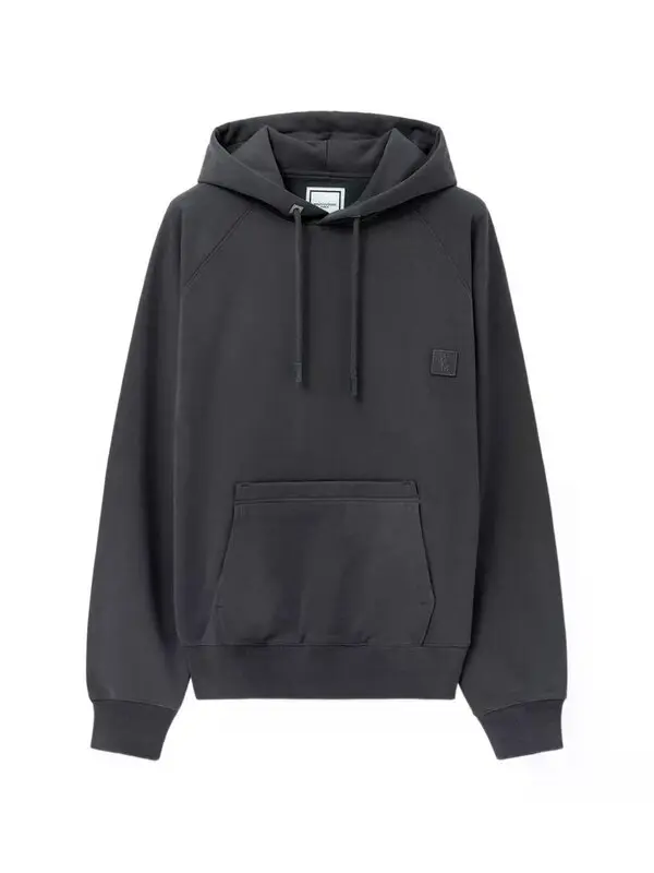 WOOYOUNGMI Logo-patch Hoodie - Grey