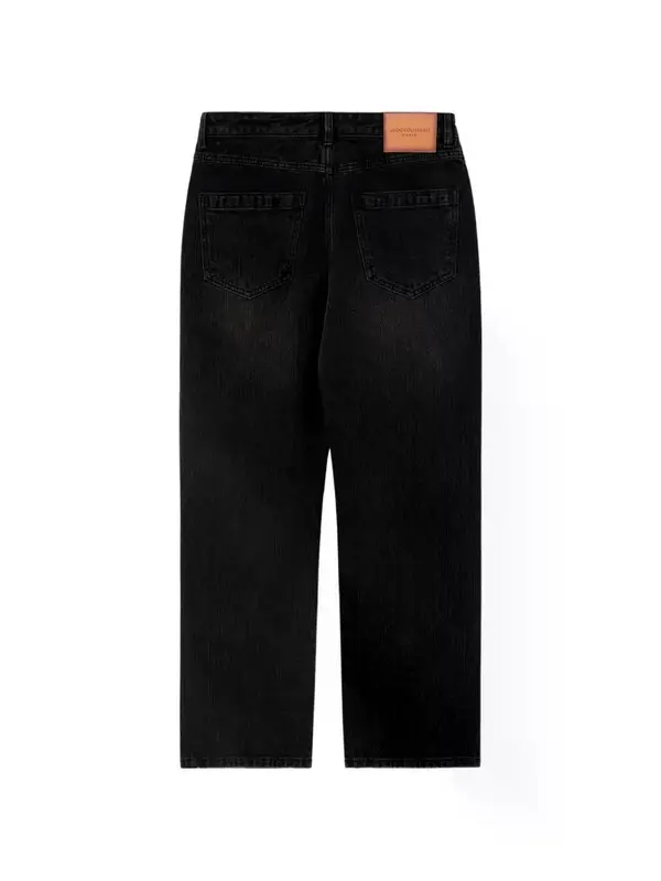 WOOYOUNGMI Washed-effect Jeans - Black