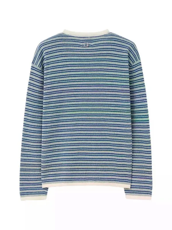 WOOYOUNGMI Striped Jumper - Blue