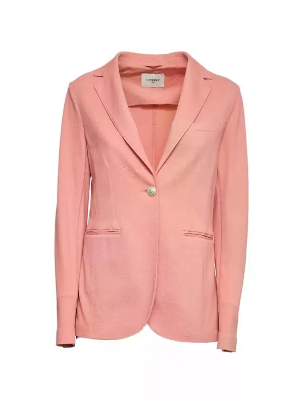 CIRCOLO 1901 Single-breasted Blazer - Pink