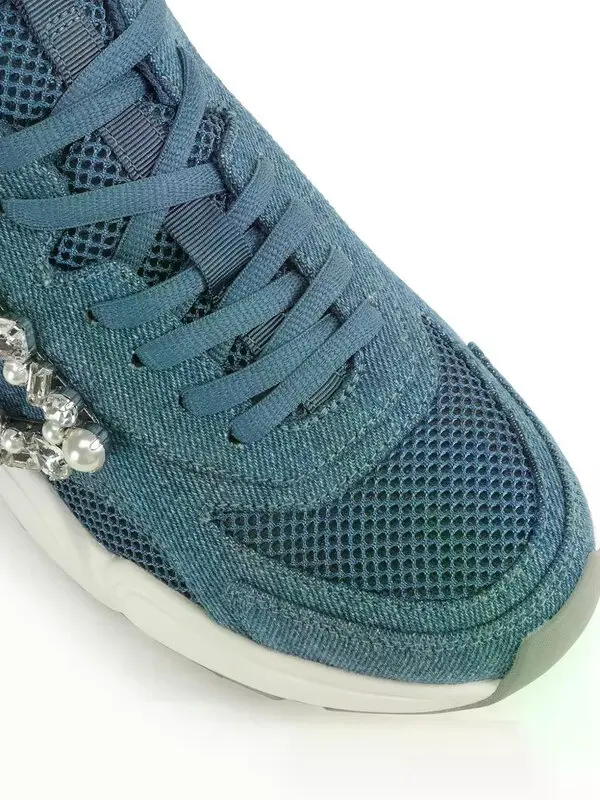 SERGIO ROSSI Sr 0024 Precious Sneakers - Blue