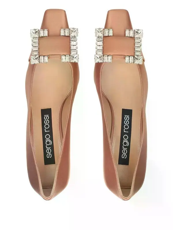 SERGIO ROSSI 60mm Twenty Pumps - Brown