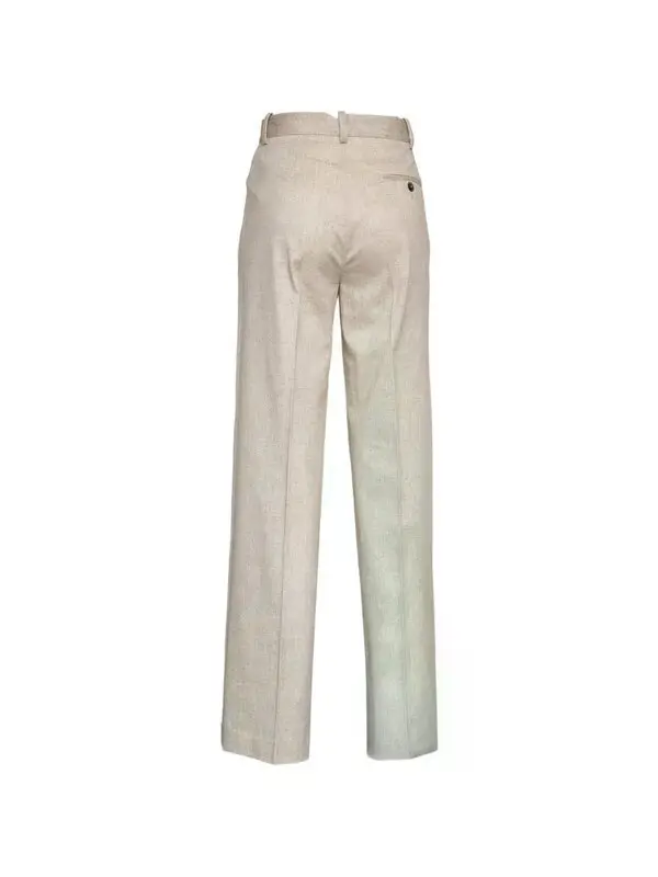 CIRCOLO 1901 Straight Trousers With Belt Loops - Neutrals