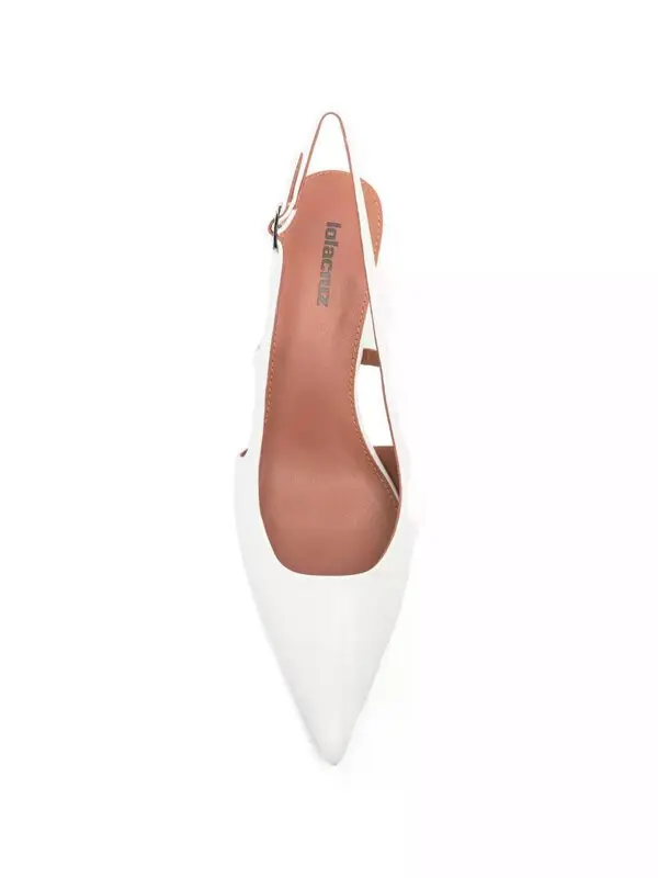 Lola Cruz Carmen Cut-out Slingback Pumps