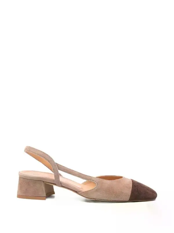 JULIE DEE Two-tone Pumps - Neutrals