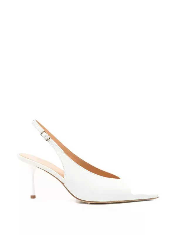 THE SELLER Pointed-toe Pumps - White
