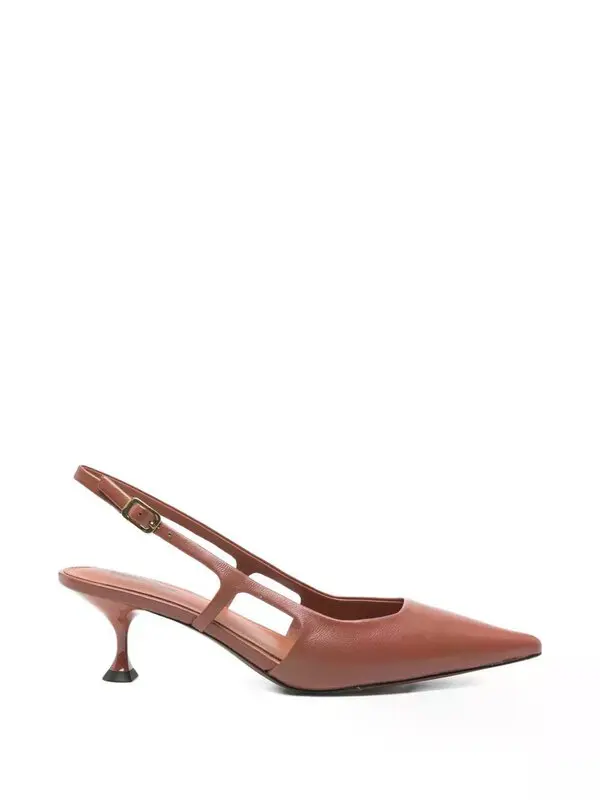 Lola Cruz Rhina Pointed-toe Pumps - Brown