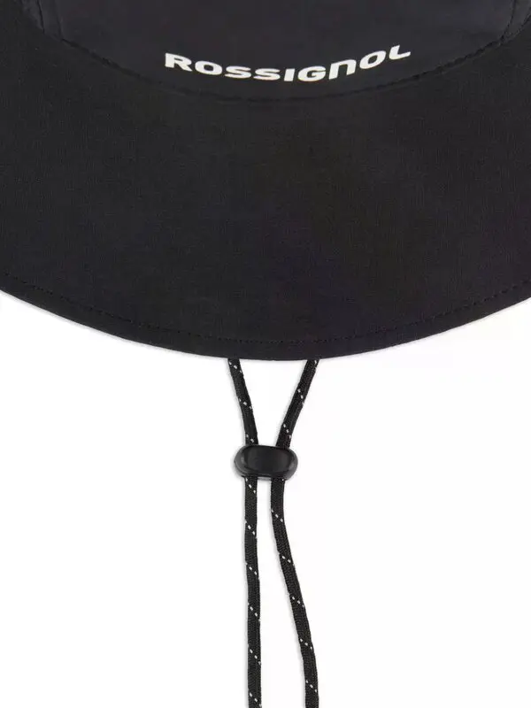 Rossignol Logo-lettering Bucket Hat - Black