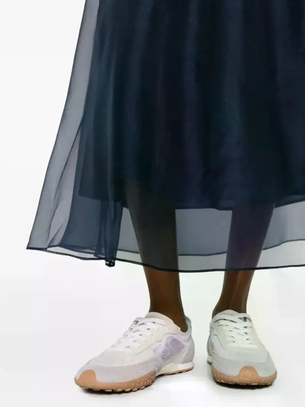 Max Mara Visino Pleated Skirt - Blue