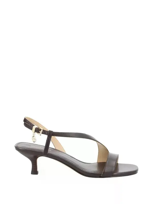 Michael Kors Jaida Strap Sandals - Brown