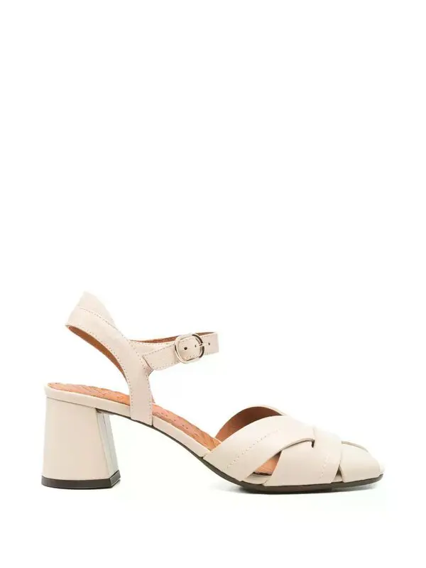 Chie Mihara Woven Strap Sandals - Neutrals
