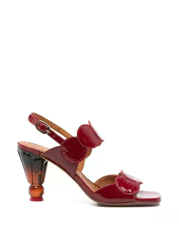 Chie Mihara Embellishment Sandals - Red