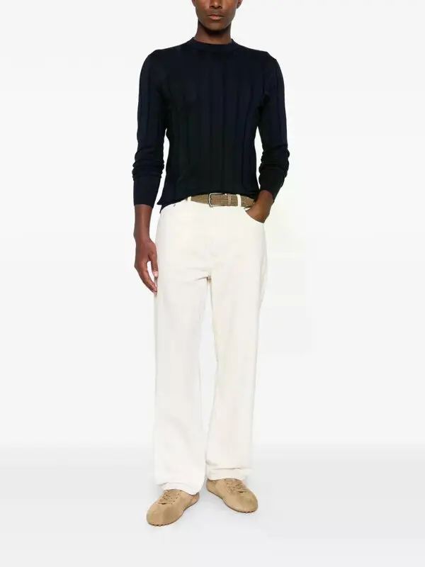 Eleventy Crew-neck Sweater - Blue