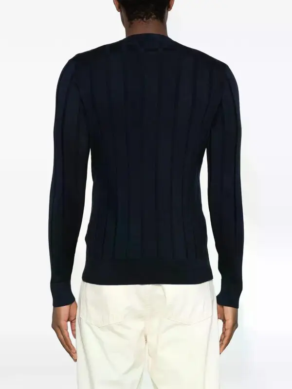 Eleventy Crew-neck Sweater - Blue