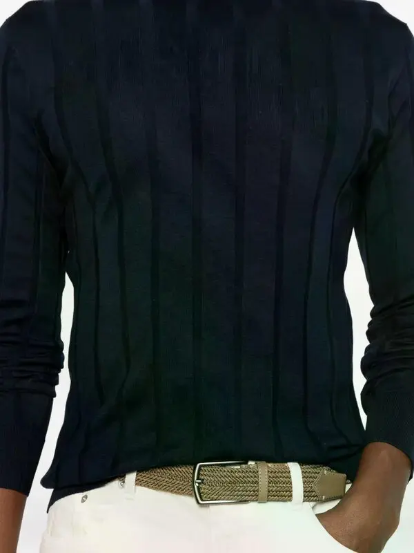 Eleventy Crew-neck Sweater - Blue