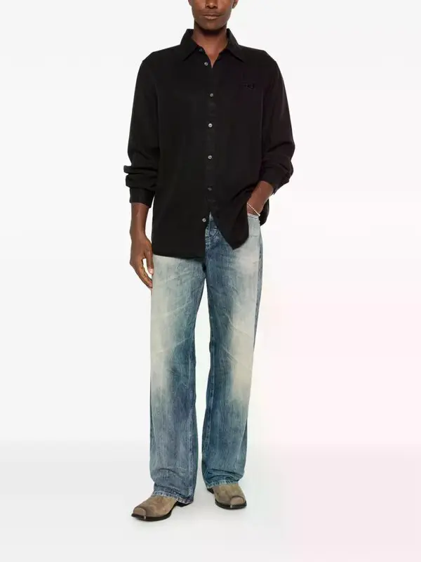 DIESEL® Buttoned Shirt - Black