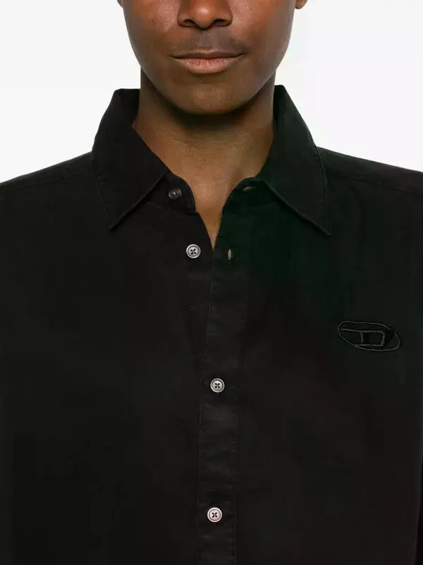 DIESEL® Buttoned Shirt - Black