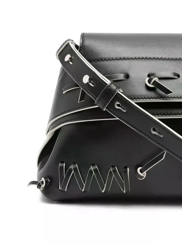 TOD'S Small Leather Clutch - Black