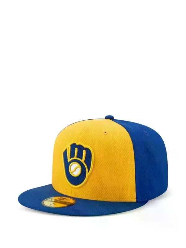 New Era Milwaukee Brewers Diamond Era Cap - Yellow