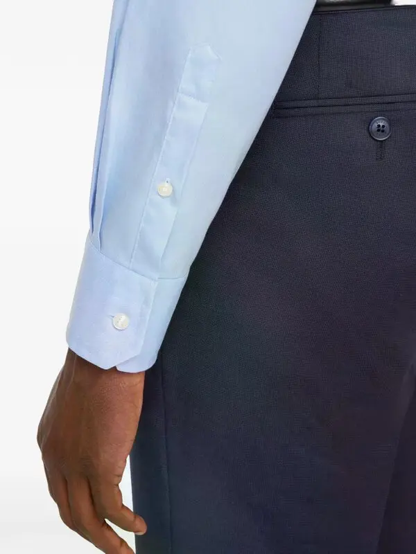 Boggi Milano Twill Windsor-collar Shirt