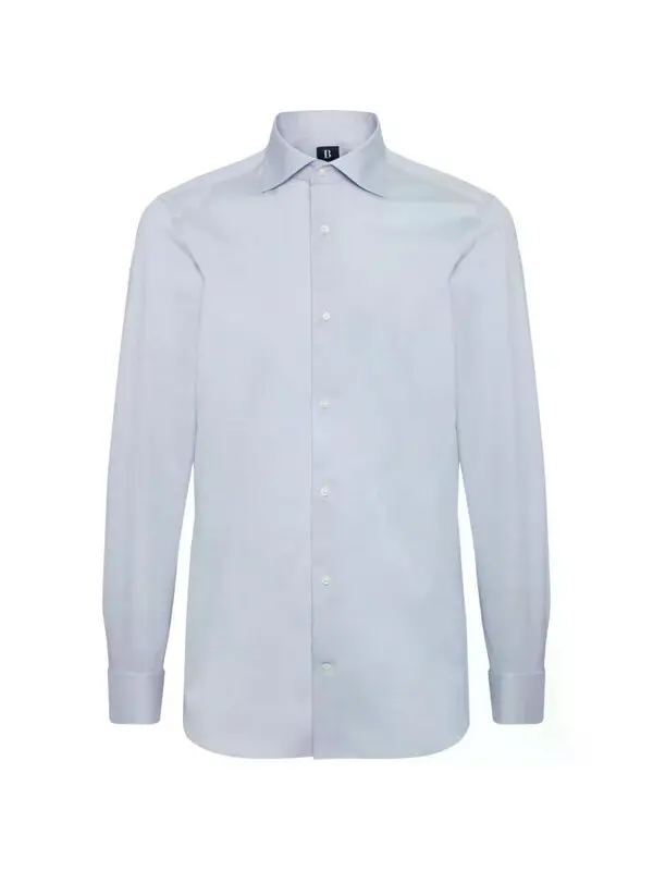 Boggi Milano Windsor-collar Shirt - Blue