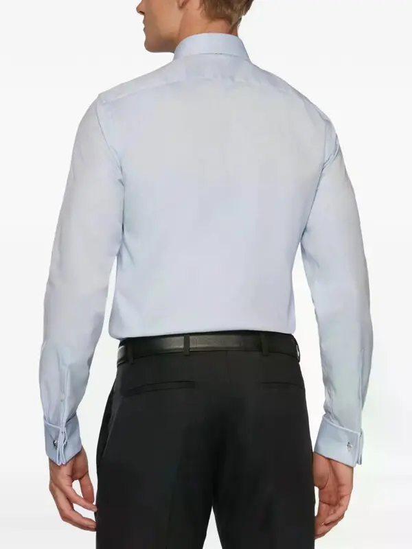 Boggi Milano Windsor-collar Shirt - Blue