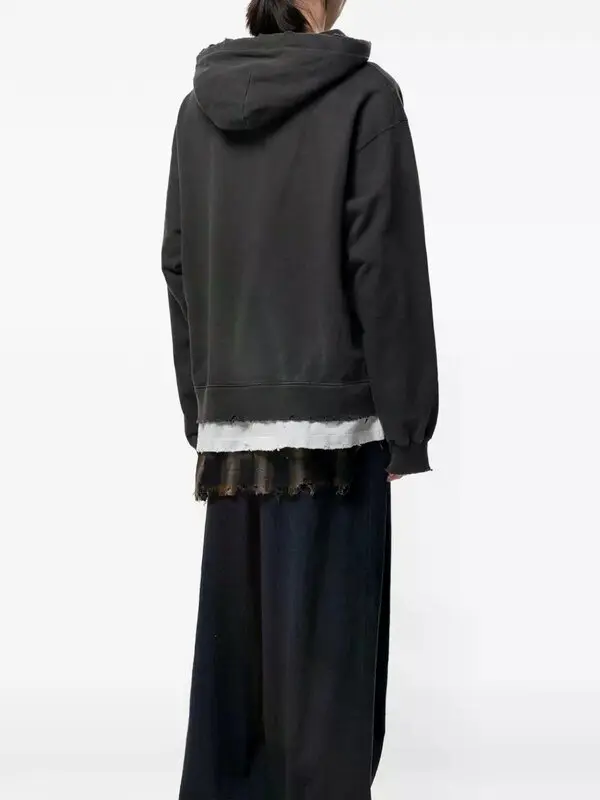 Mihara Yasuhiro Layered Hoodie - Grey