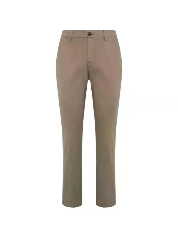 Boggi Milano Garment Dyed Trousers - Neutrals