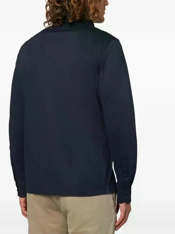 Boggi Milano Bowling-collar Polo Shirt