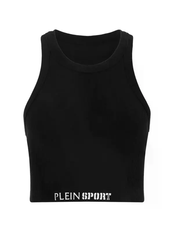 PLEIN SPORT Ribbed Tank Top